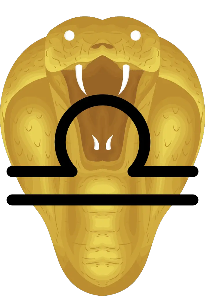 Libra Snake: The Graceful Strategist - Zodiac Fusion