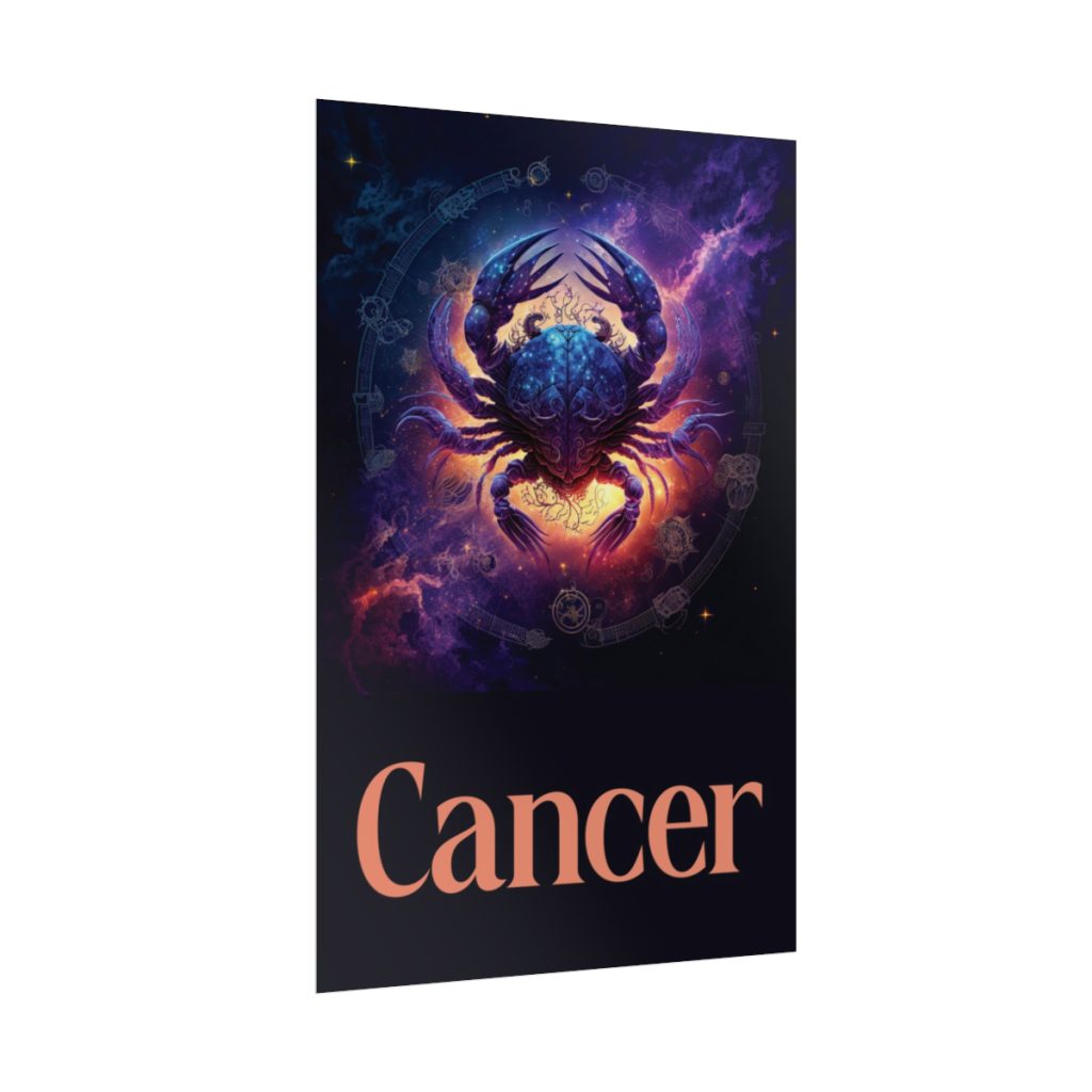 Cancer Posters - Zodiac Fusion