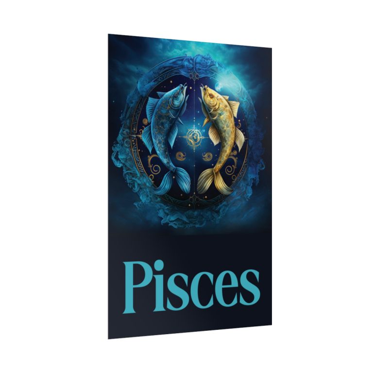 Pisces Posters - Zodiac Fusion
