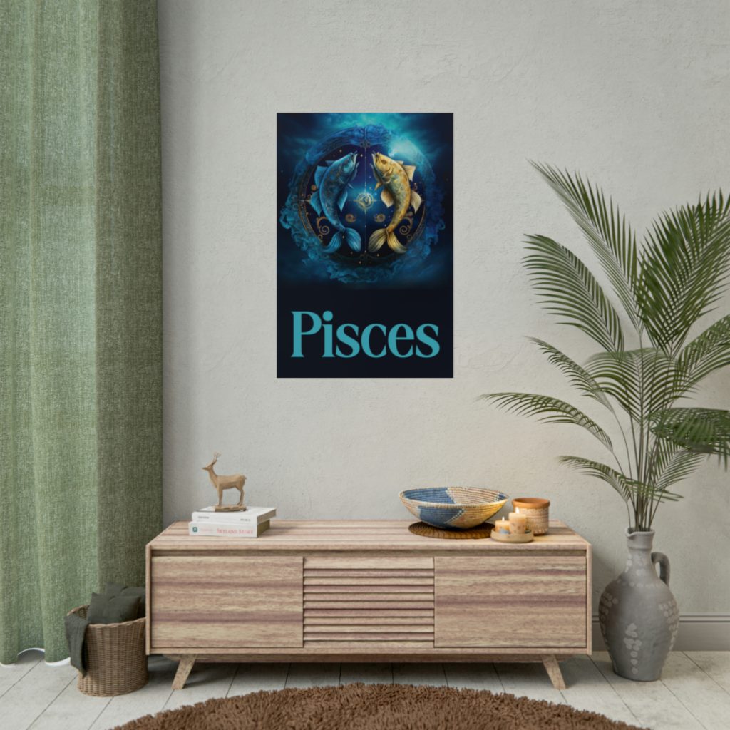 Pisces Posters - Zodiac Fusion