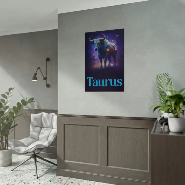 Taurus Posters - Zodiac Fusion