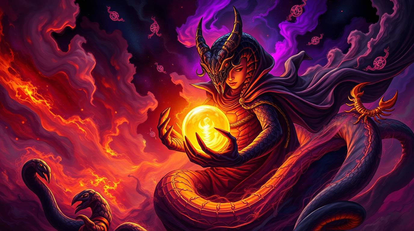 Scorpio Snake in Crisis: Power, Poise & Psychological Mastery - Zodiac ...